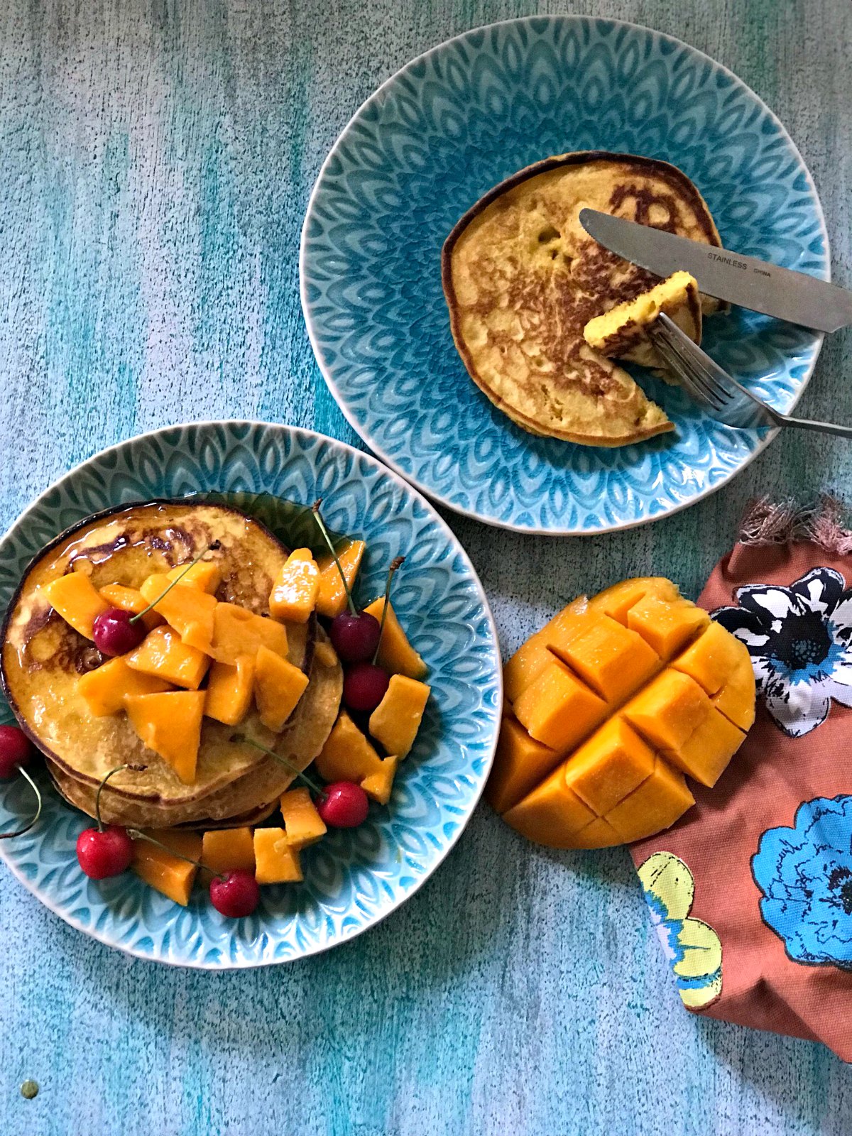 Mango Pancakes yumminess redefined | BM6 Post 4 Recipe | sinamontales