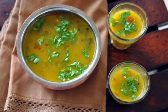 Mango Rasam Recipe | Vegan Summer Indian Soup