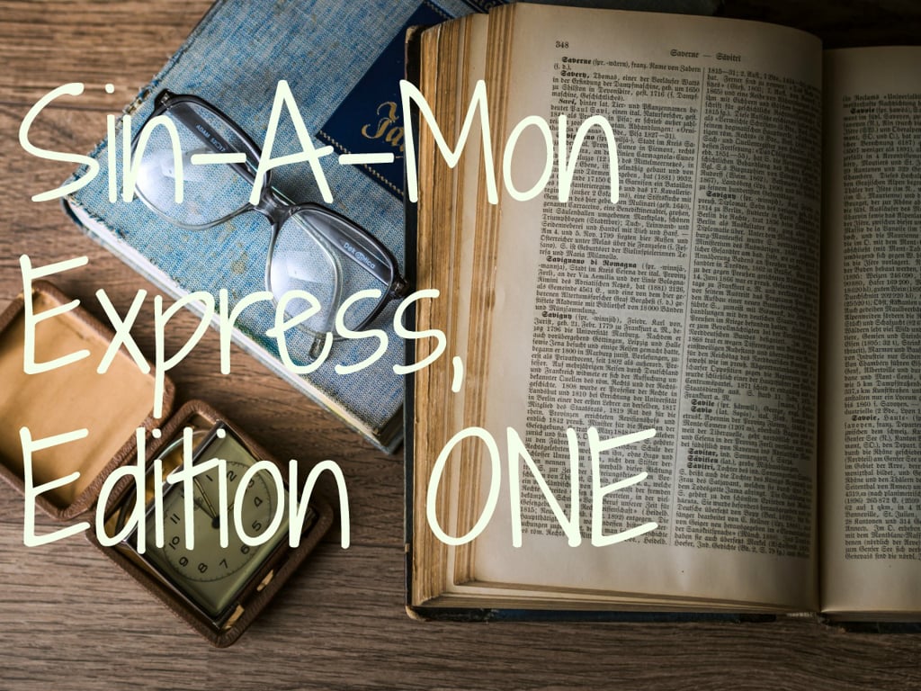 Sin-A-Mon Express Edition 1, 2016 | sinamontales