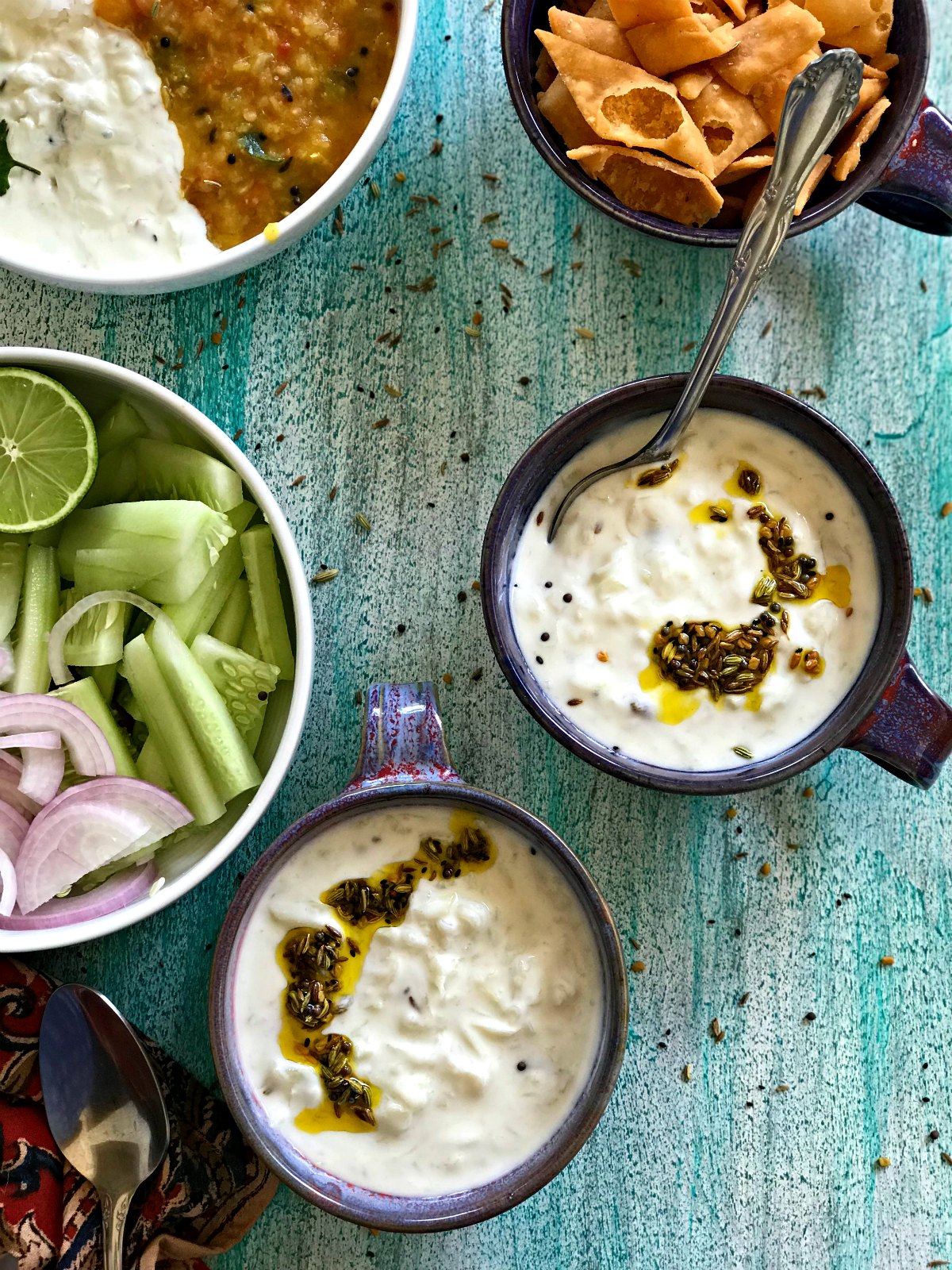 Lauki Ka Raita Recipe - Bottlegourd Yoghurt Relish - Sinamon Tales
